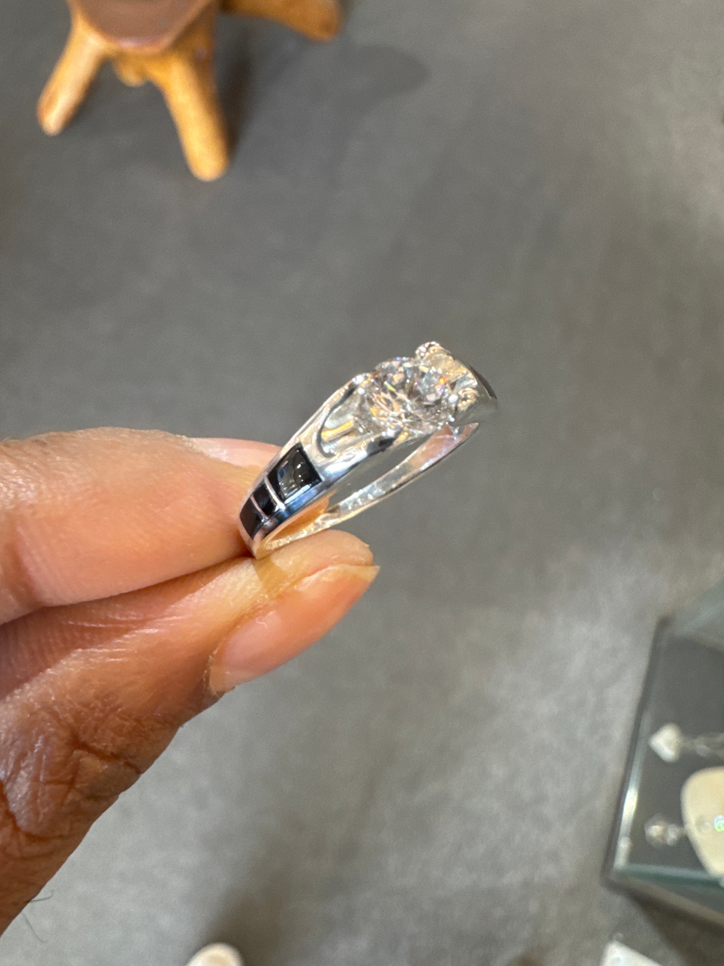 Black Jade Ring – Raku Gallery