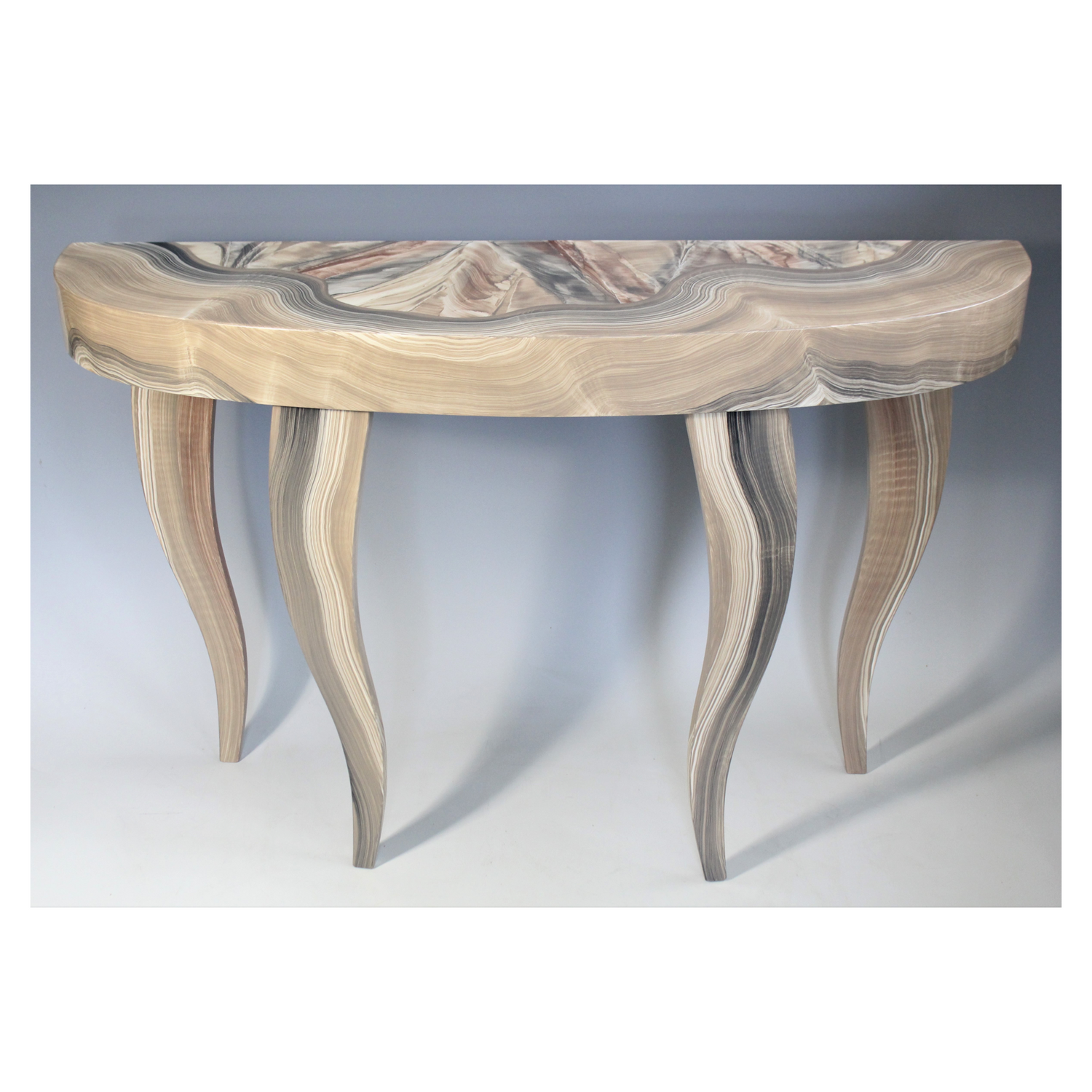 Hand painted Console Table – Raku Gallery