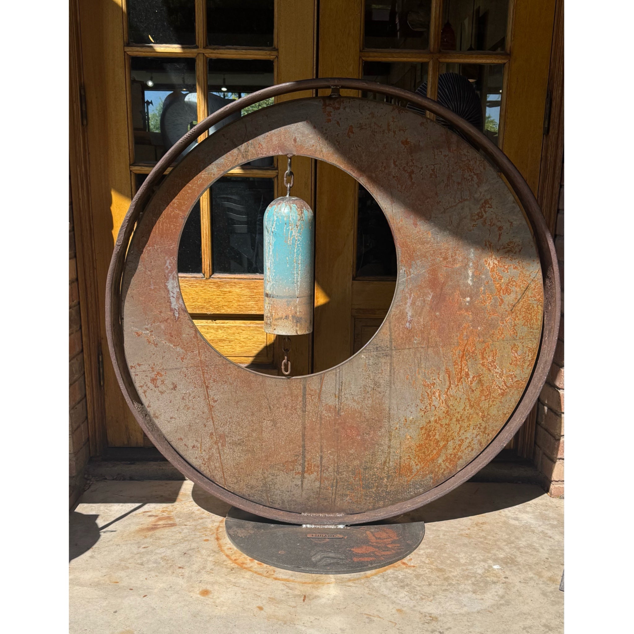 The Old Wagon - Metal Bell Sculpture – Raku Gallery