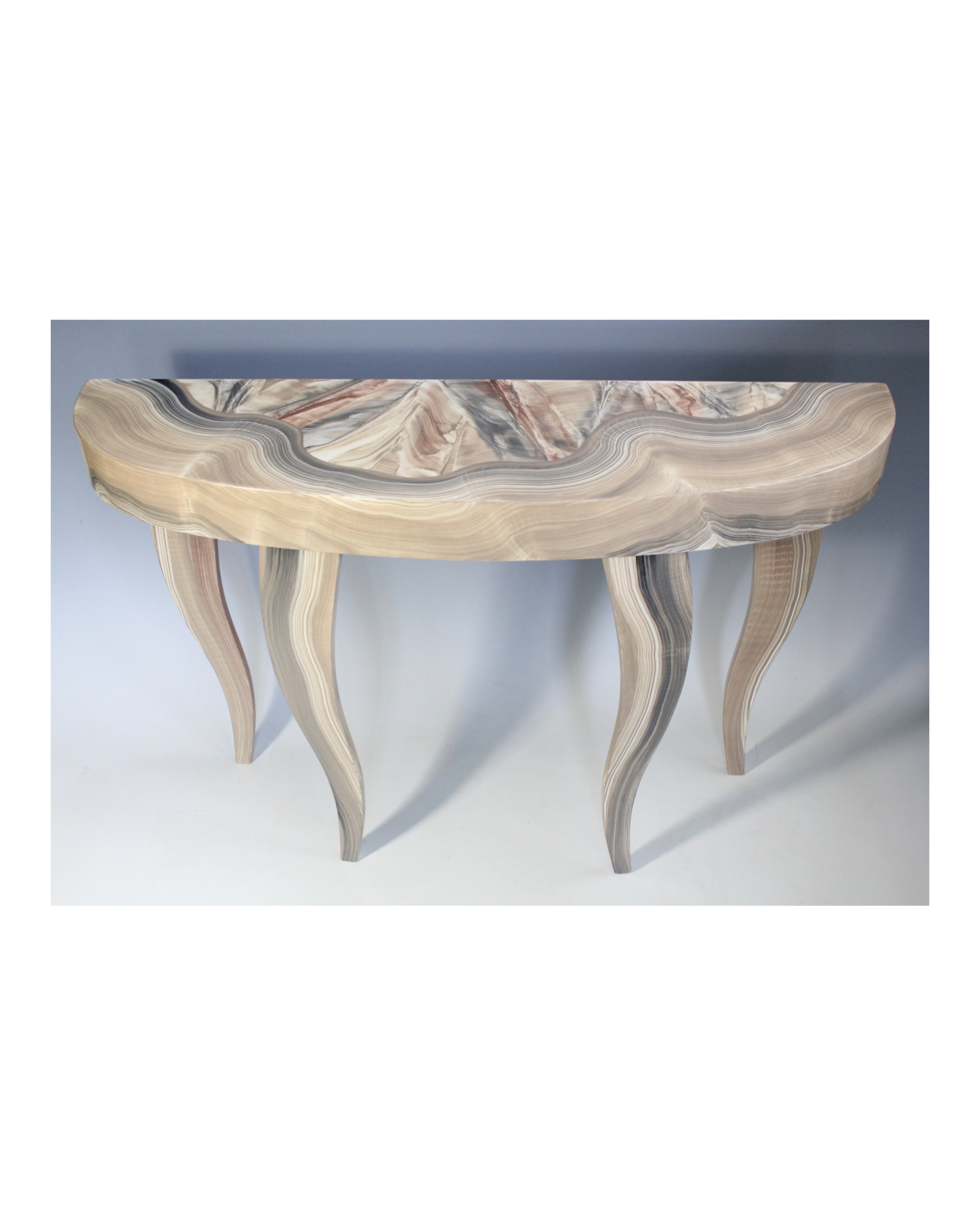 Hand painted Console Table – Raku Gallery