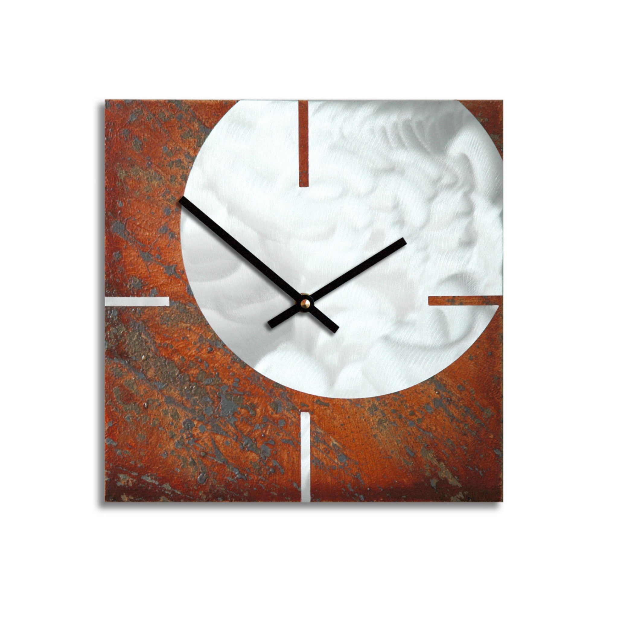 Square Desert Clock – Raku Gallery