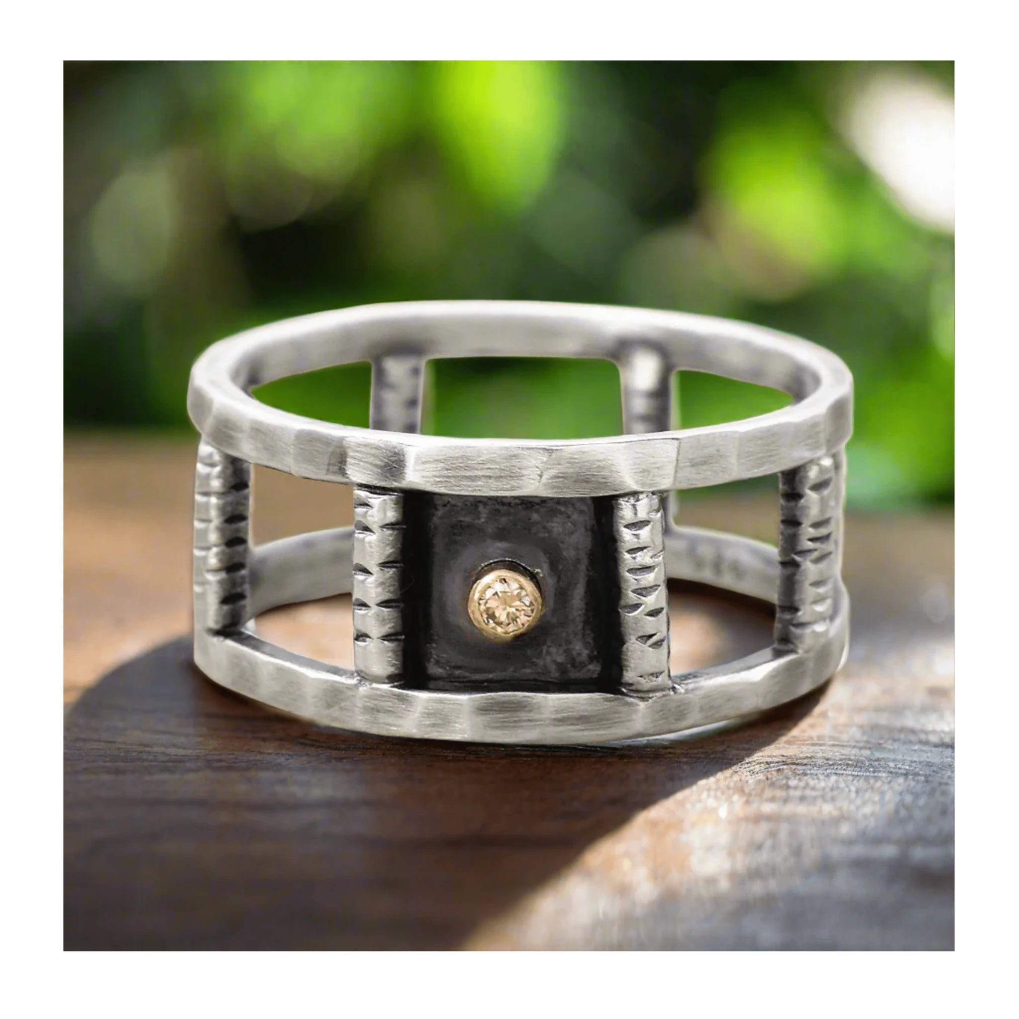 Open Ladder Ring – Raku Gallery