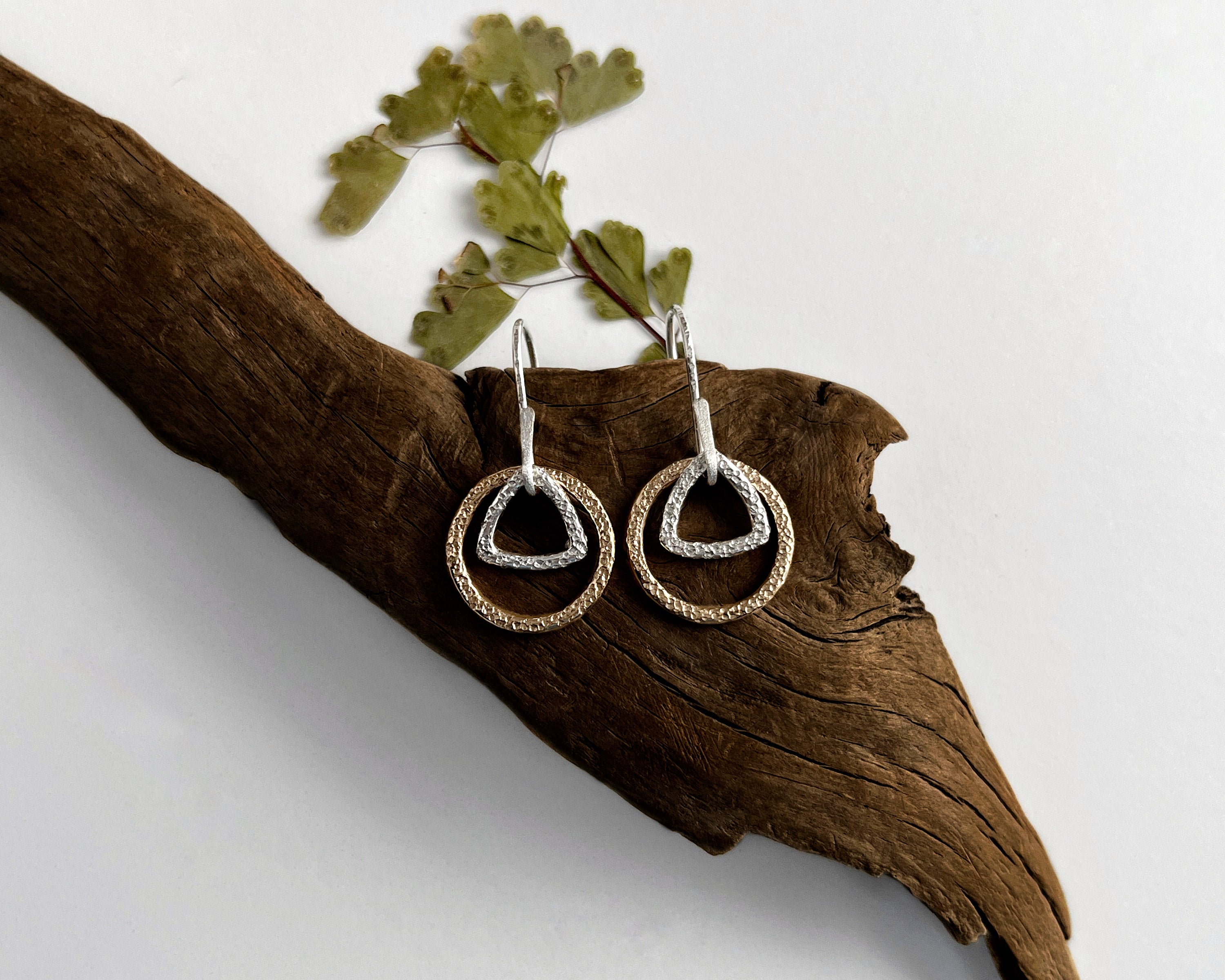 Mountain Sun Earrings – Raku Gallery